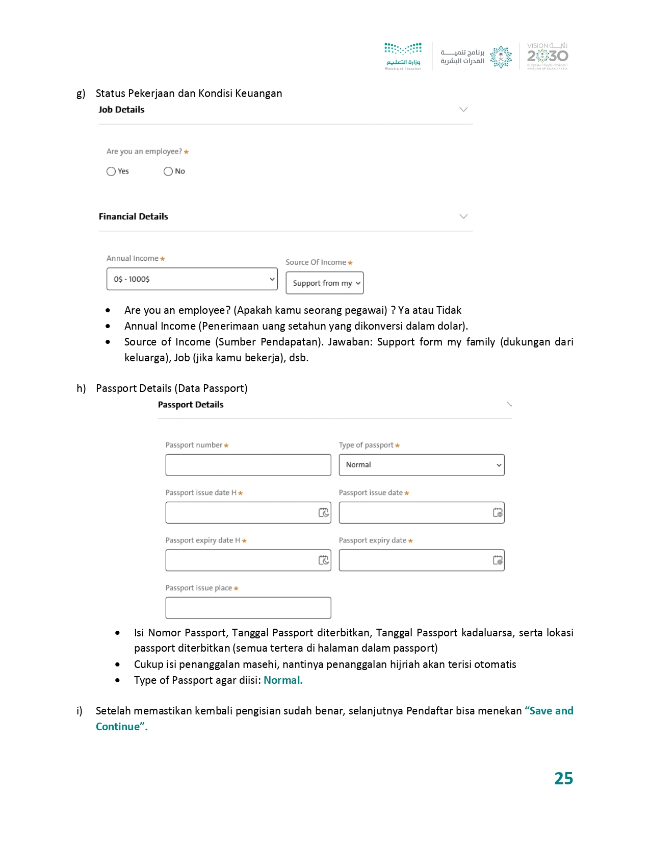 Panduan dan Tutorial Pendaftaran Platform Study In Saudi - Markaz Inayah